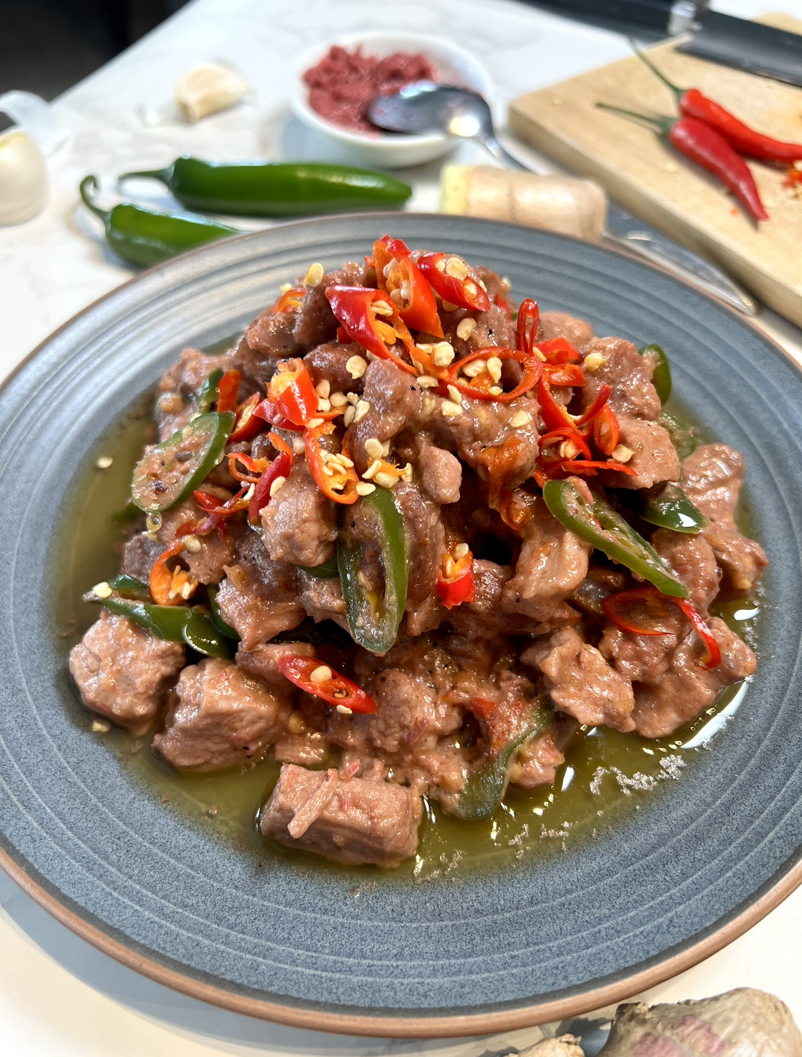 Bicol Express Quotes NOT SO SPICY Bicol Express With Tomato Paste